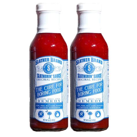 Slather Brand Original Recipe Finishing Sauce 2 Pack