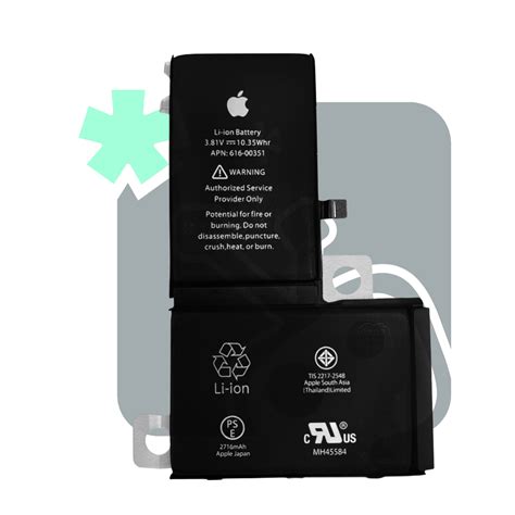 Batería Iphone X Centpro