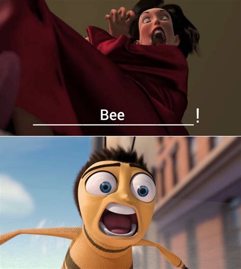 Gladys Sharp Scared At Barry B Benson By Thestarwarsmoviefan On Deviantart