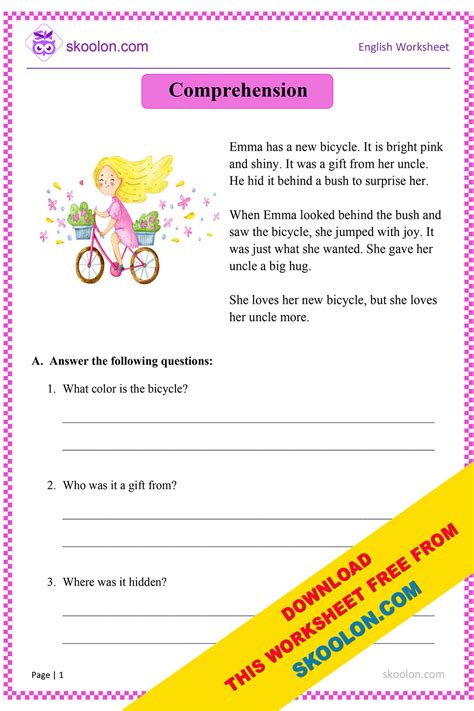 Comprehension Bicycle