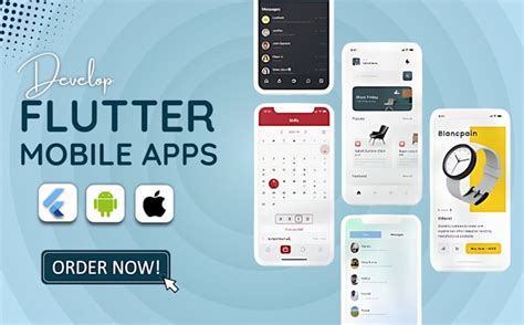 Design Flutter Ui Ios App Android App Mobile App In Flutter By