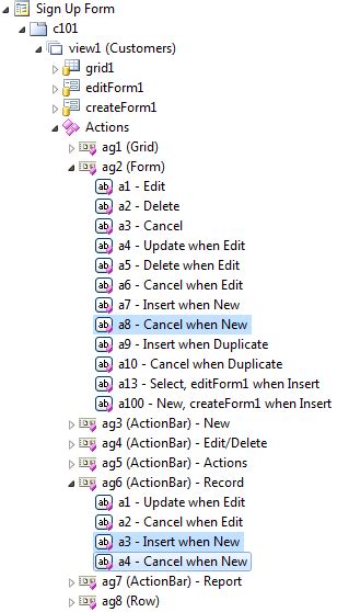 Code On Time Data Controllers Views Access