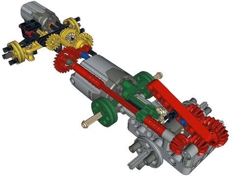 Lego Mechanics Lego Technic Lego Truck