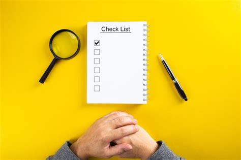 Premium Photo Check Mark In Checkbox On Yellow Background