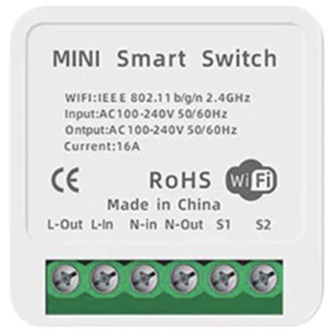 Купить Tuya Mini Smart Switch умное Wi Fi реле цена 756 ₽ характеристики описание фото