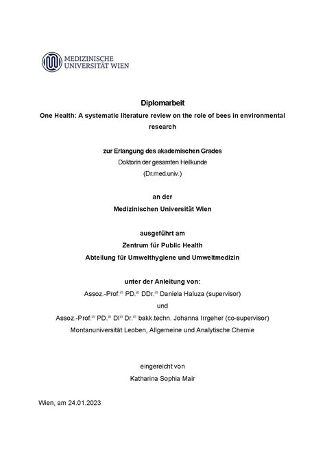 Diploma Thesis Successfully Defended