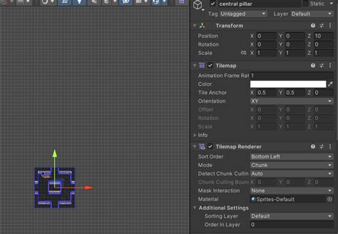 C Getting The Position Of The Tile Map In Relation To The Rest Of The Game Objects Stack