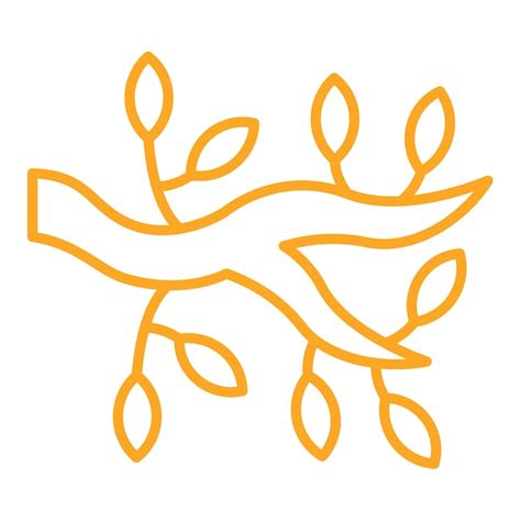 Premium Vector Branch Icon