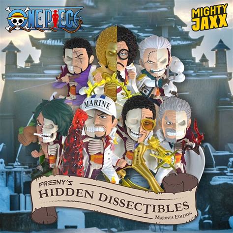 Mighty Jaxx Blind Box One Piece Marine Series Original Box Of 6
