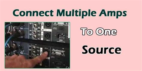 How To Connect Multiple Speakers To An Amplifier At Lucy Pie Blog