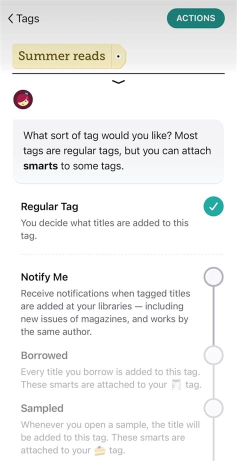 Changing A Regular Tag Into A Smart Tag