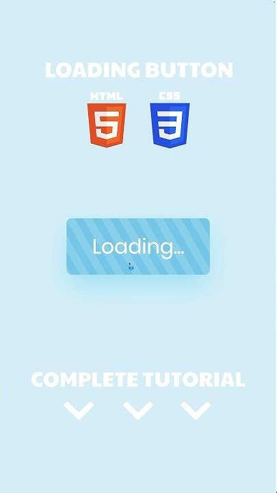 Loading Button Animation Effects Using Html And Css Loading Htmlcss