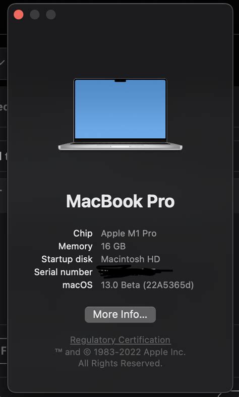 Macos Ventura Beta 10 Apple Updated The Ui For About This Mac Rmacosbeta