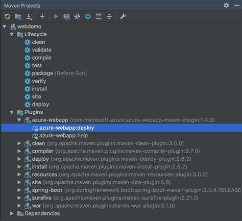 Identify Maven Plugins Goals Issue Microsoft Vscode Maven GitHub
