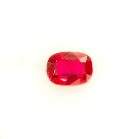 1 0 Ct Loose Natural Ruby Cushion Shape Unheated Gemstone Western Australia