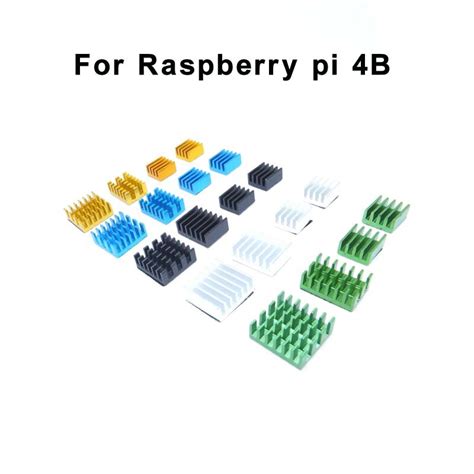 4 Uds Para Raspberry Pi 4b De Aluminio Disipador T Grandado