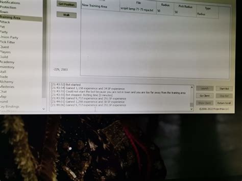 Problem With The Bot Testing Projecthax