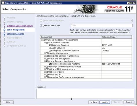 Senthil Rajendrans Blog Repository Creation Utility Obiee 11g