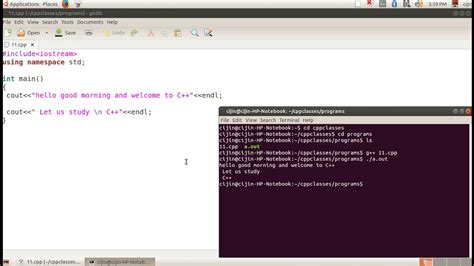 First Program In Cpp YouTube