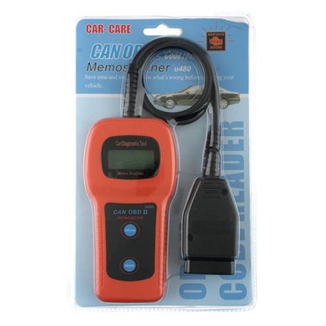U480 Obd2 Memo Scanner Code Reader Car Diagnostic Tool Orange Free Shipping Thanksbuyer