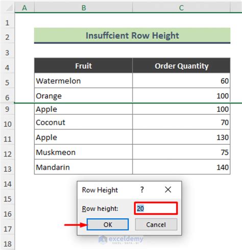 Fixed Excel Rows Not Showing But Not Hidden 3 Reasons And Solutions