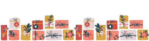 사랑스러운 손으로 그린 크리스마스 원활한 패턴 귀여운 장식 선물 낙서 배경 직물 배너 배경 화면 포장에 좋은 벡터 디자인 겨울에 대한 스톡 벡터 아트 및 기타 이미지