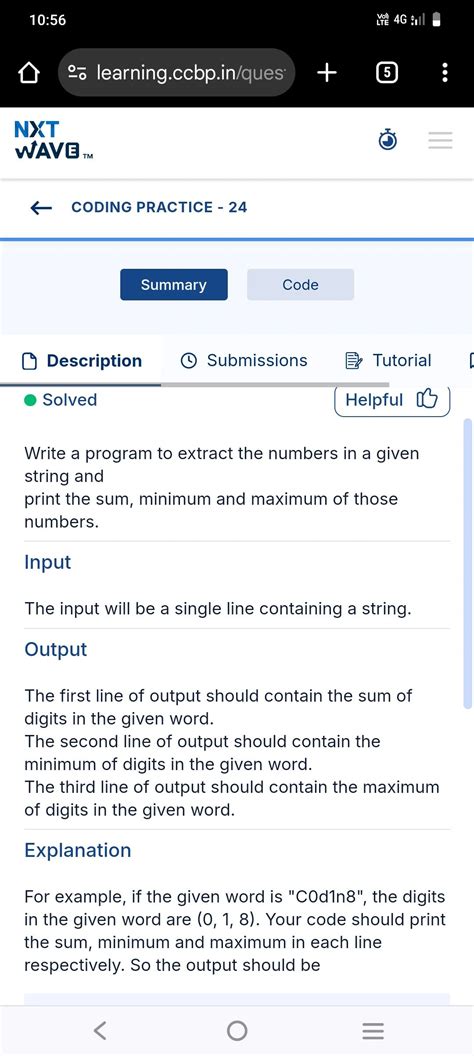 Day64 100daycodechallenge Nxtwave Navya A R