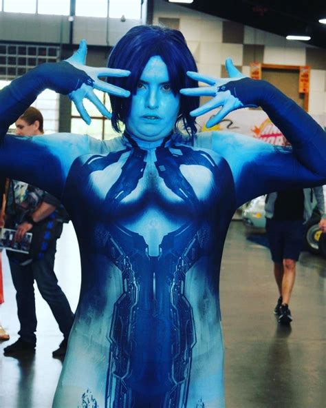 Debuted Cortana Cosplay Halo Costume And Prop Maker Community 405th