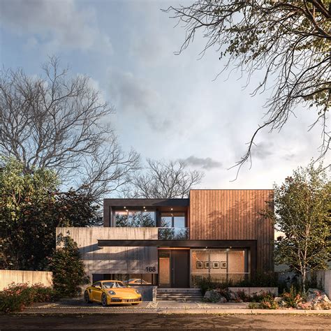 SketchUp Vray EXTERIOR Behance