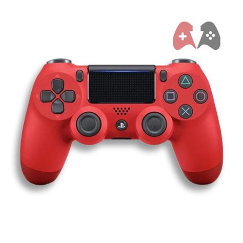 Ps4 Controller Dualshock 4 Wireless Magma Red Game Master