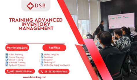 Training Advanced Inventory Management Diorama School Of Banking