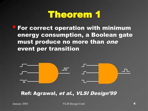 Ppt Minimum Dynamic Power Cmos Circuit Design By A Reduced Constraint