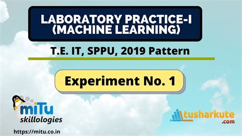 Sppu Teit Laboratory Practice I Machine Learning Practical 1 Youtube