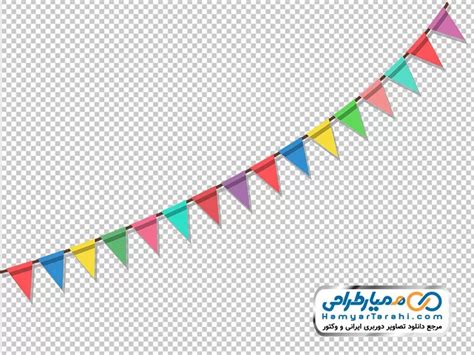 تصویر وکتوری ریسه کاغذ رنگی تولد 11201372