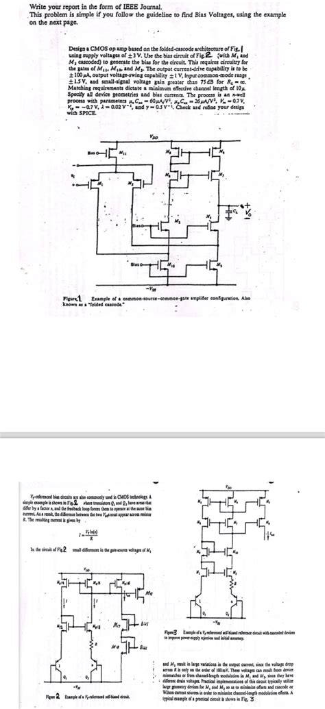 Solved Write Your Report In The Form Of Ieee Journalthis