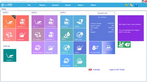 Gstr 3b Online Filing Procedure Using Saral Gst Saral Pro