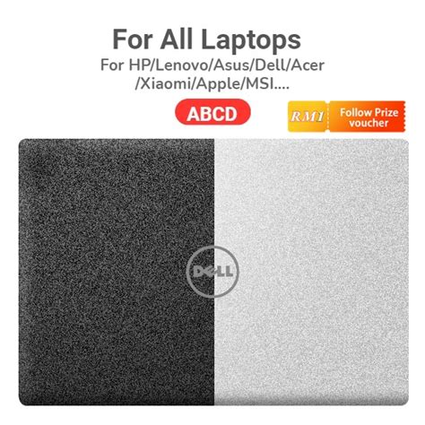 Side Laptop Sticker Skin For Inch Laptop Asus Dell Hp Acer Lenovo Huawei