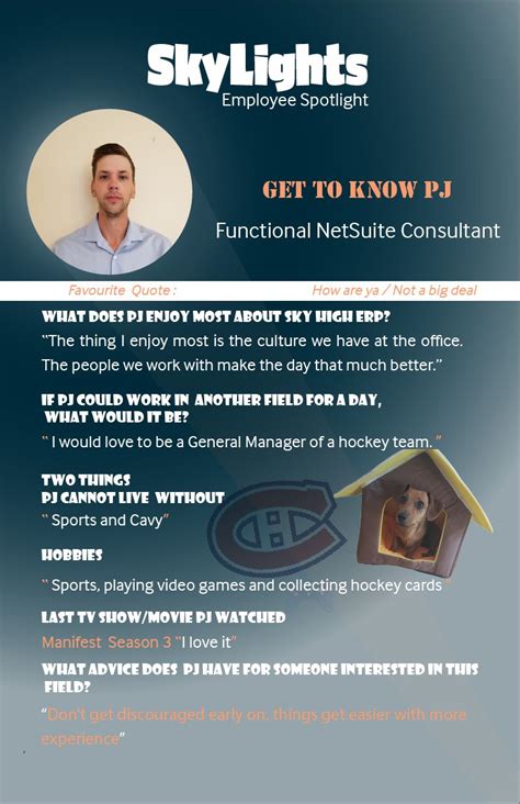 Sky High Erp On Linkedin Employeespotlight Gettoknow Netsuite Consultants
