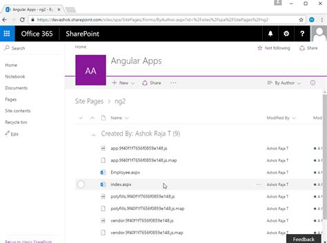 Sharepoint Online Single Page App With Angular2 And Webpack Sp Ng2