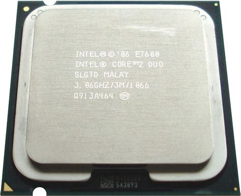 Amazon Com Intel Core Duo E SLGTD GHz MB Desktop CPU Processor LGA Renewed