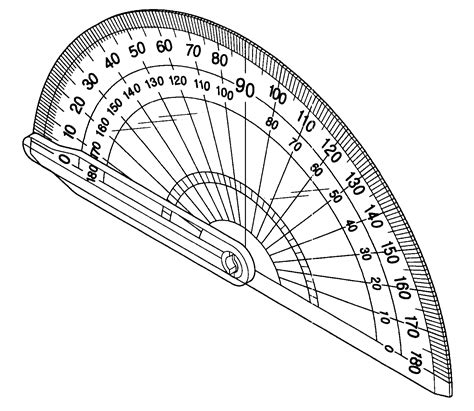 Protractor Drawing At Getdrawings Free Download