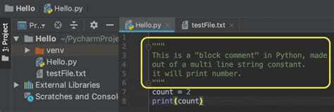 Python Comments Block Syntax Multiline Comment Example EyeHunts