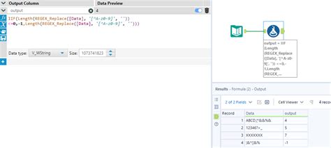 Solved Return The Position Of The Last Alphanumeric Chara Alteryx Community
