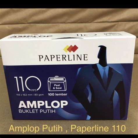 Amplop Putih 110
