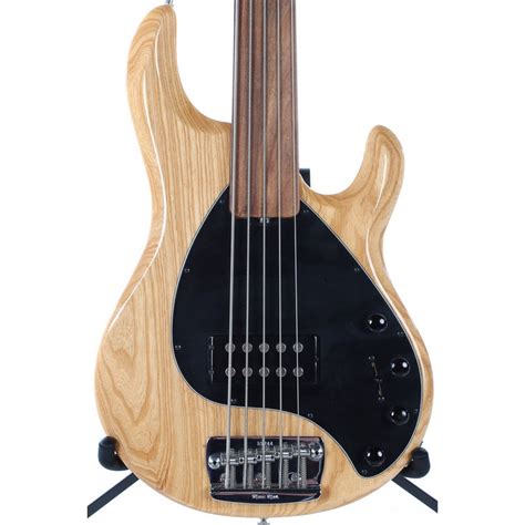 1994 Ernie Ball Music Man Stingray 5 Fretless Bass Guitar