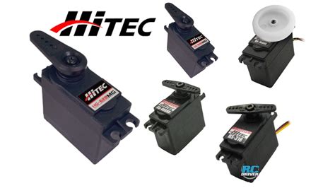 Hitec 25t Analog Servo Collection Expands Rc Driver