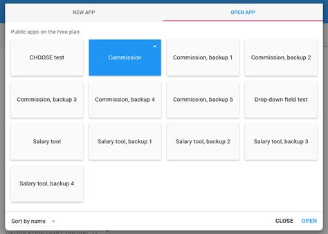 Calcapp — Feature Sort Apps By Plan And Date