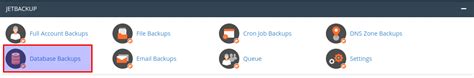Restore Website Files And Database Using Jetbackup Veerotech Kb