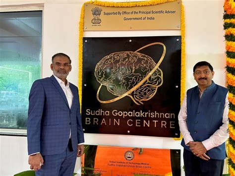 Anand K On Linkedin It Was An Honor To Be Present At The Iit Madras Sudha Gopalakrishnan Brain