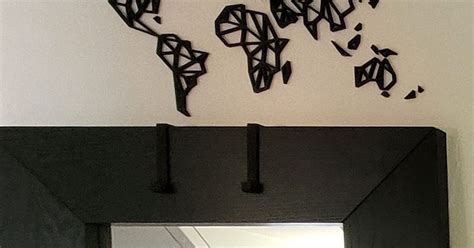 Polygon World Map By Mikaelbear Download Free Stl Model